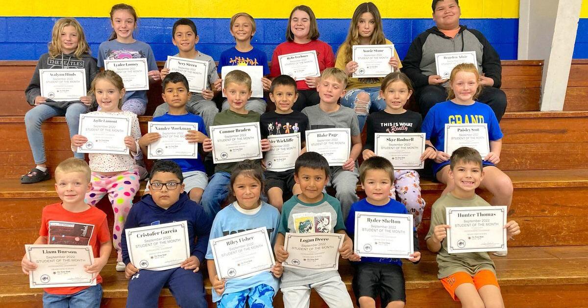 Grand View School October Students of the Month | News ...