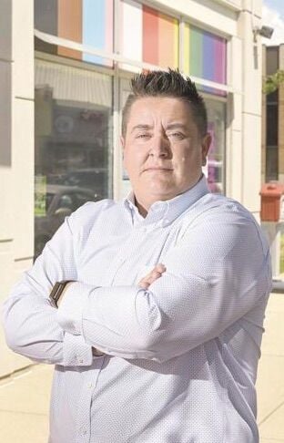 Theo Hull in front of Pride Center | News | tahlequahdailypress.com