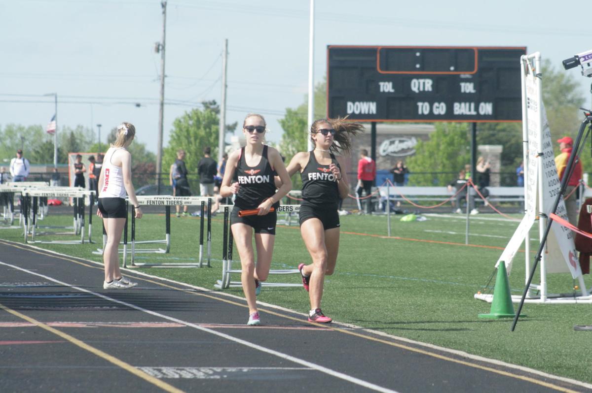 Four Straight Titles For Fenton Girls Track Sports Coverage For
