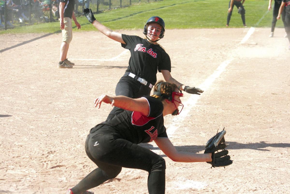 Fenton Softball Sweeps Linden Wins Metro Crown Sports Coverage For