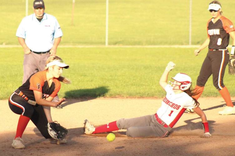 Fenton Softball Sweeps Holly Keeps Bronchos From Division Title