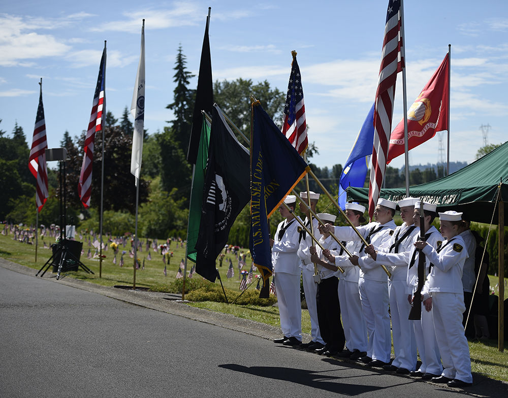 Longview hosts first Memorial Day ceremony in two years at Memorial Park