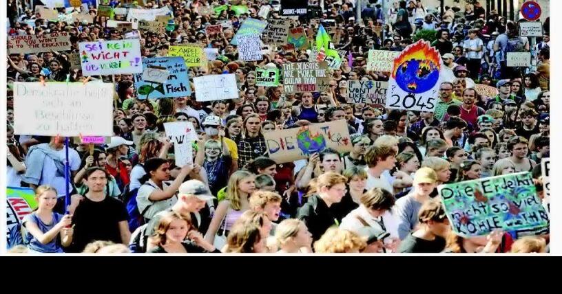 Protests call to end fossil fuels