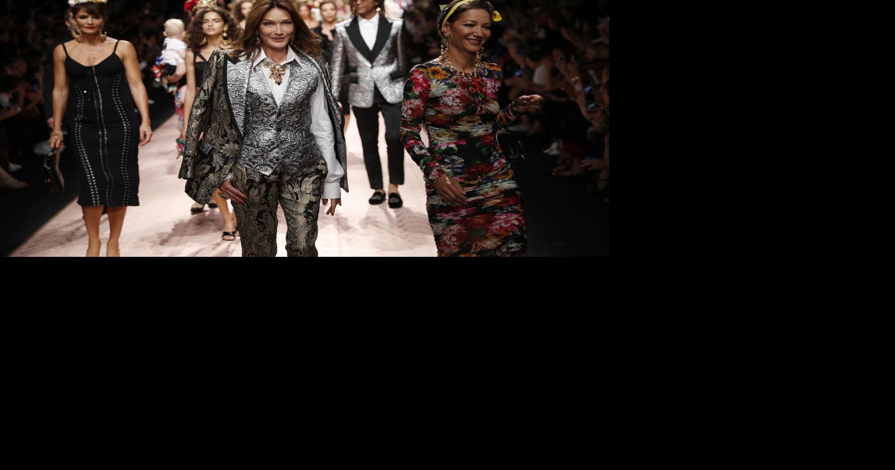 Photos: Milan Fashion Week designers embrace all shapes, sizes, ages