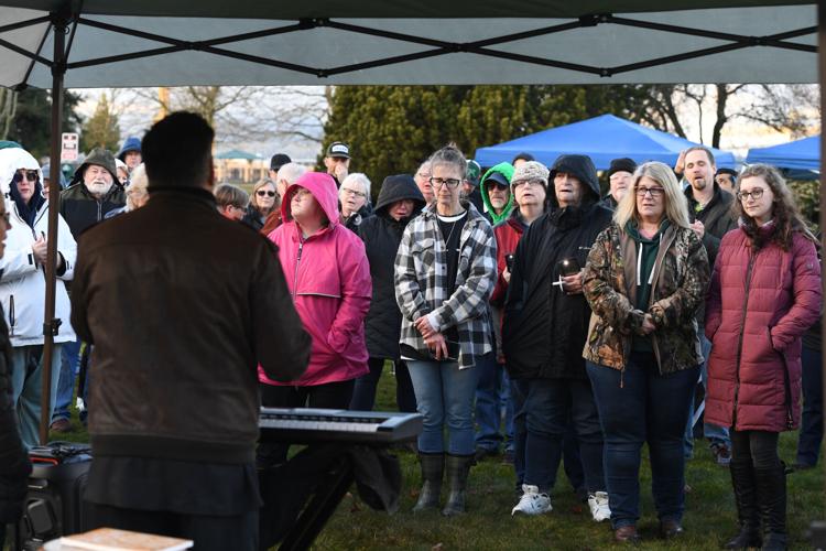 Rainier family hold vigil for daughter