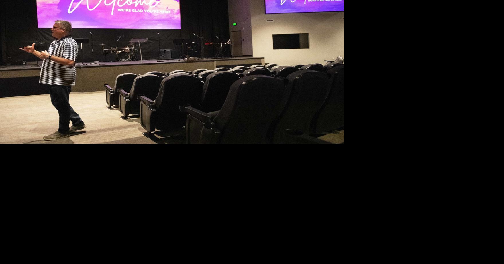 Church relocates in old Regal Cinema in Longview's Triangle Center