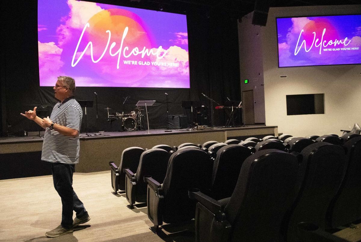 Church relocates in old Regal Cinema in Longview's Triangle Center