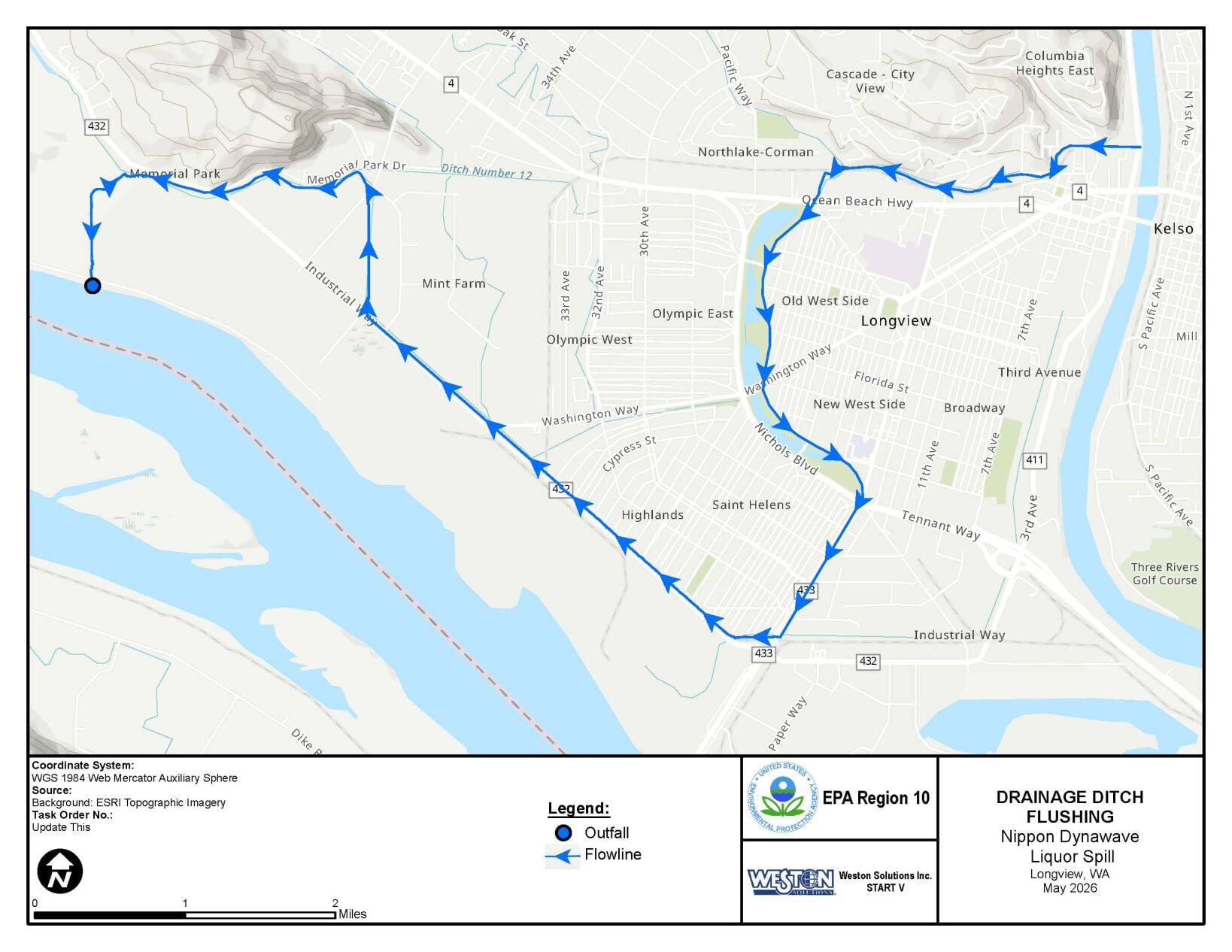 Longview residents warned to avoid drainage ditches