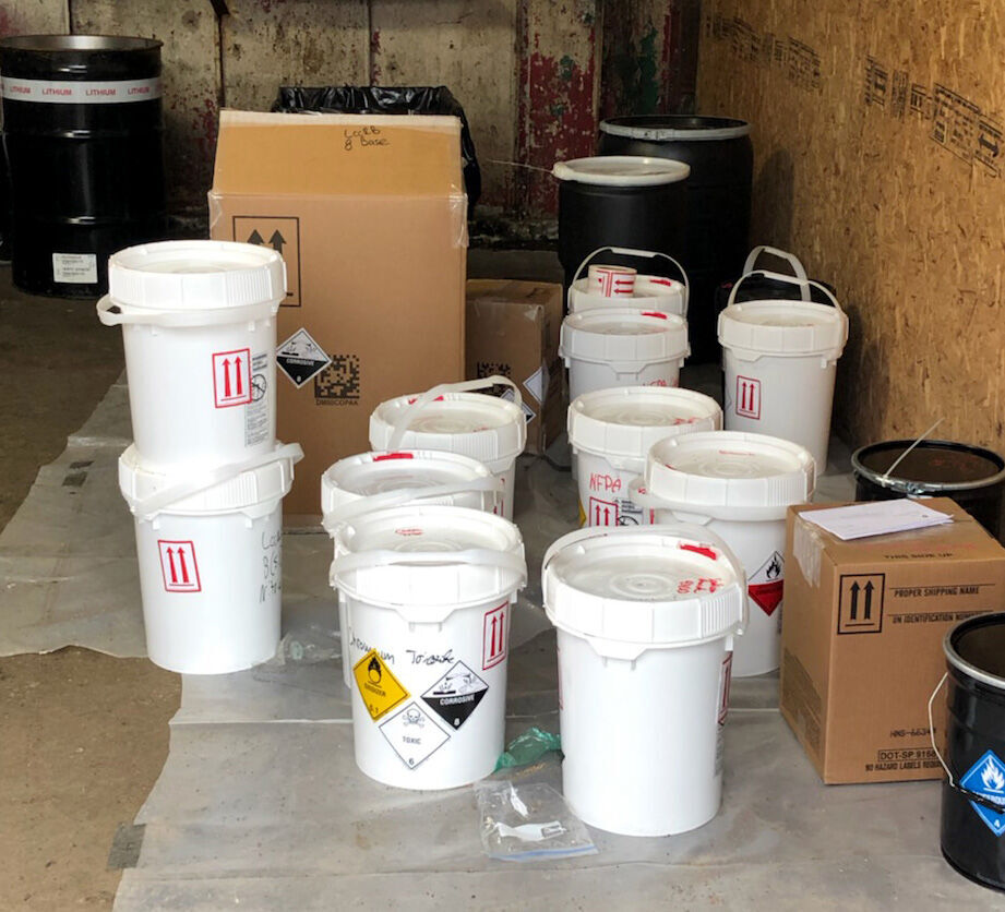 EPA removes hundreds of containers of chemicals from a Kelso storage unit
