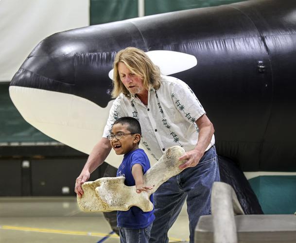 'Whale Guy' has helped teach Woodland students for 30 years