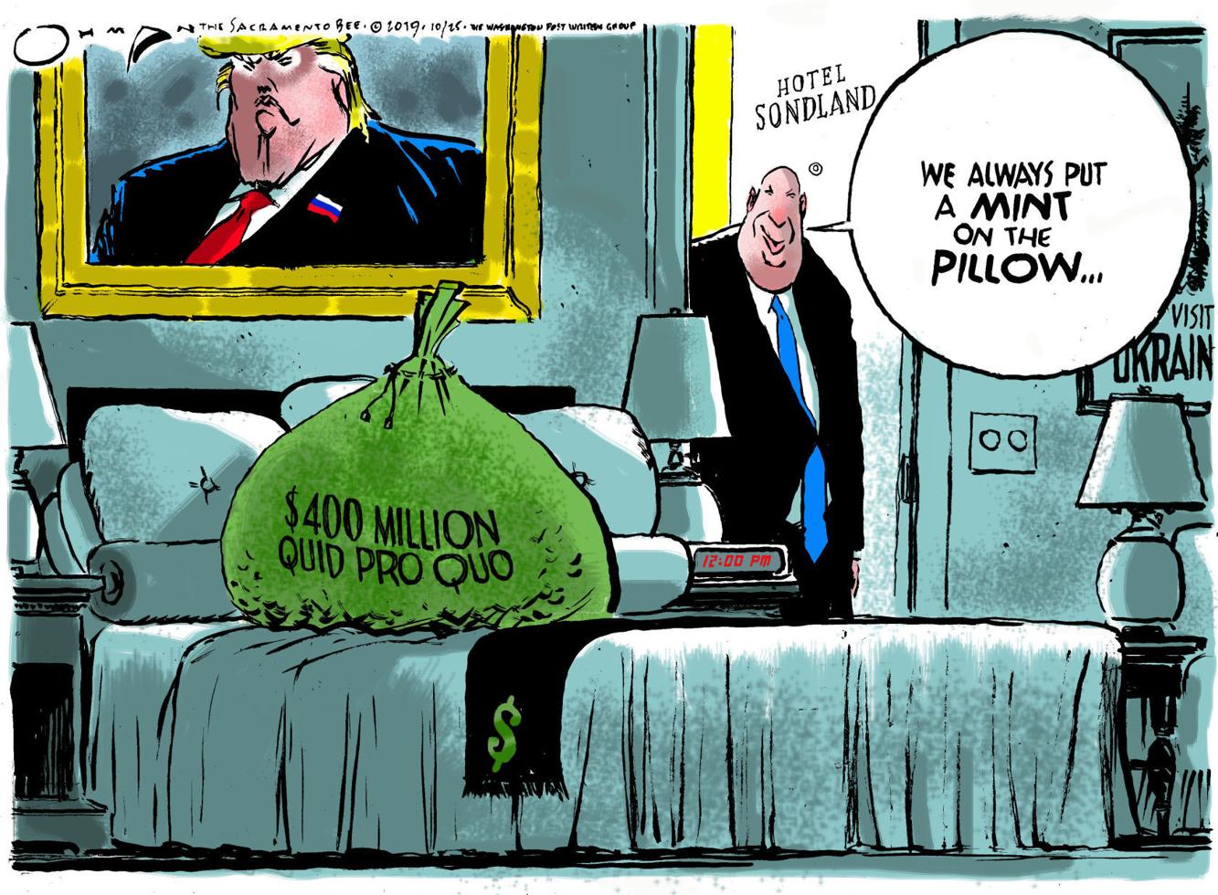 Editorial cartoons from The Washington Post