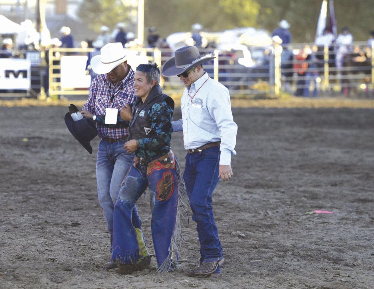 Thunder Mountain Pro Rodeo: First female saddle bronc rider makes way ...