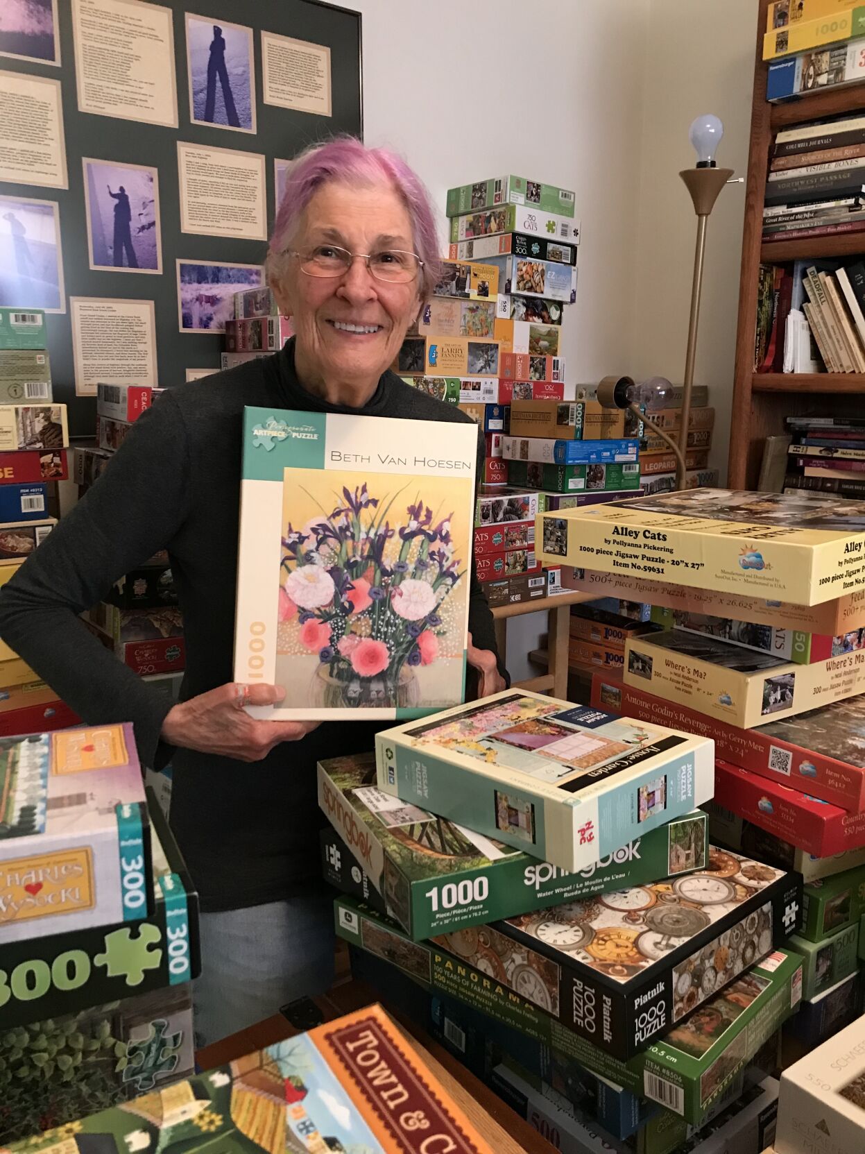 Puzzle enthusiast selling collection to benefit Lower Columbia College