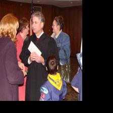 Bashor sworn in as new Superior Court judge