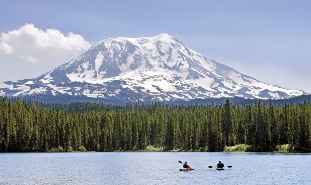 Experience the majesty of Mount Adams