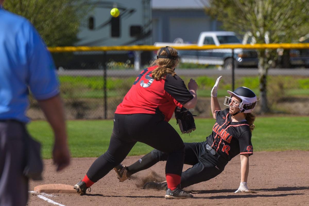 2B High School Softball: Kalama doubles up Wahkiakum for clutch league wins