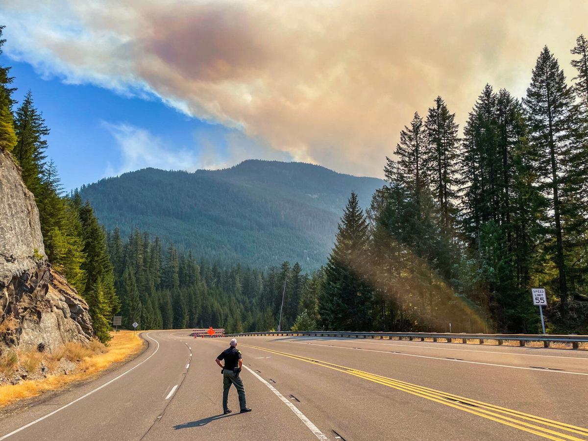 U.S. Highway 12 opening, evacuations lifting as red flag warning ends