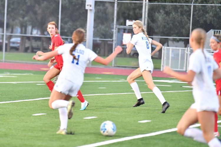 Kelso and Mark Morris battle to draw in soccer match