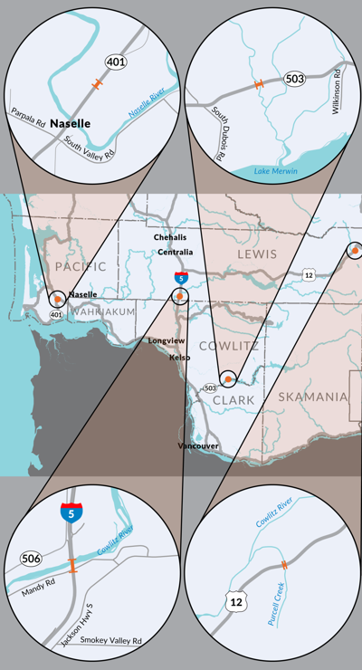 I-5 Cowlitz River Bridge begins bridge deck repairs on Monday