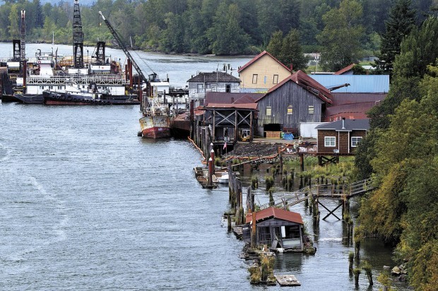 Cathlamet at a crossroad with its waterfront in flux