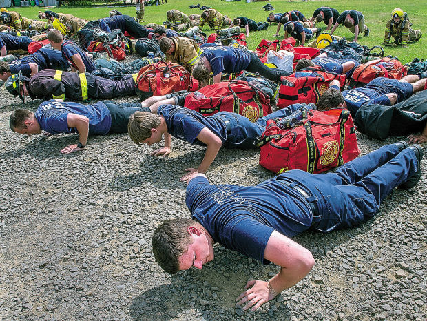 Teen cadets get hands-on training at 3-day fire camp in Astoria