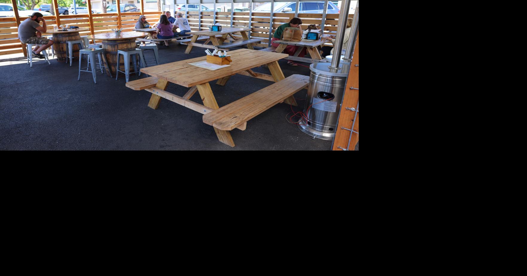 Longview's two-tiered approach to outdoor eating areas