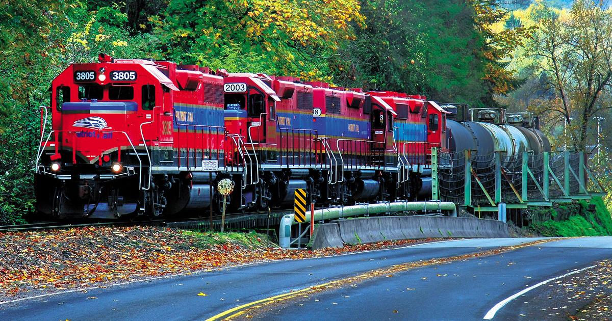 It's the end of the line for Weyerhaeuser Woods Railroad