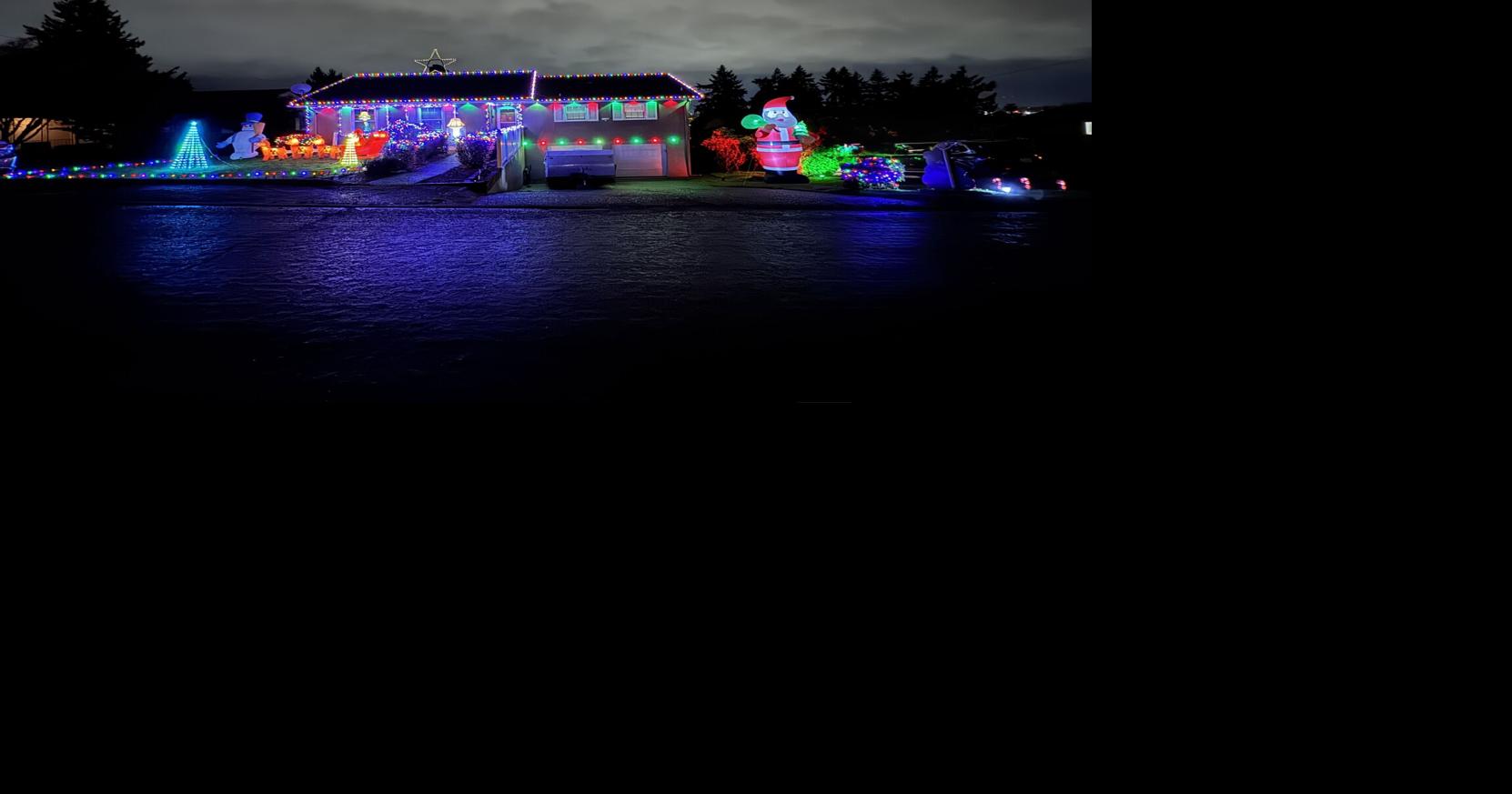 PHOTOS: Light displays, Christmas trees in Longview