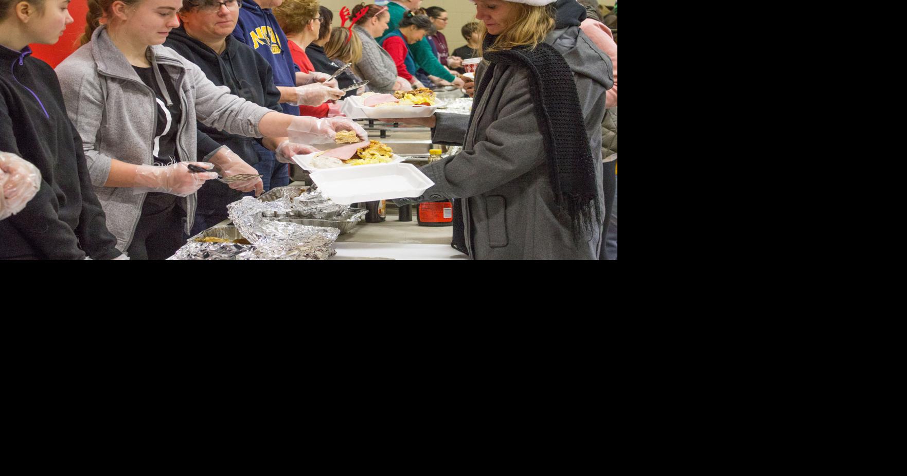 Community Christmas food giveaways, meals set for next week