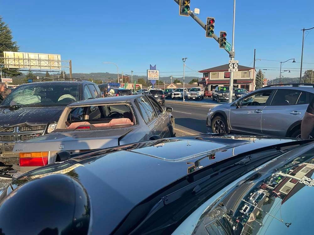 UPDATE: High-speed chase through Longview Wednesday ends in crash at West Cowlitz Way and Ocean ...