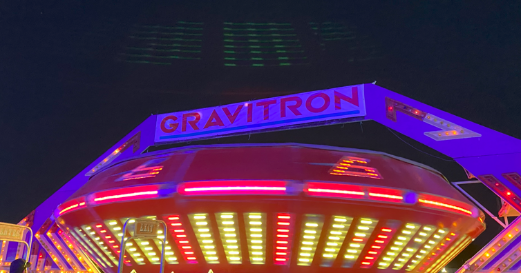 PHOTOS: Cowlitz County Fair rides light up the night
