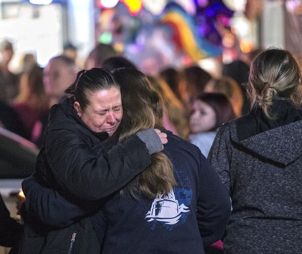 About 100 family, friends honor Kayla Chapman at candlelight vigil