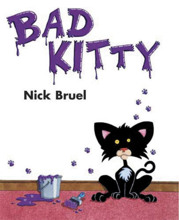 Local kids wrapped up in 'Bad Kitty' buzz as series author visits