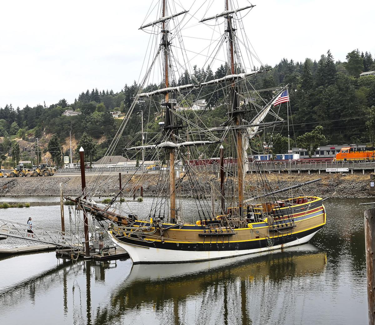 Setting sail from Kalama on tall ship Lady Washington | Local | tdn.com