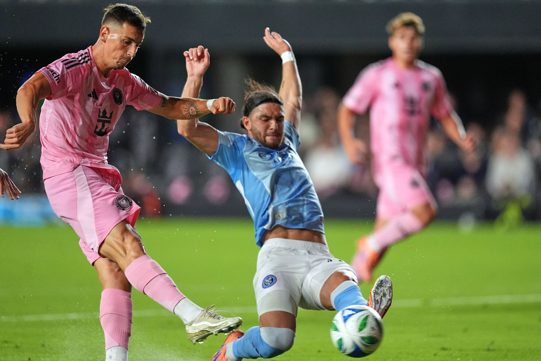 APTOPIX MLS NYCFC Inter Miami Soccer