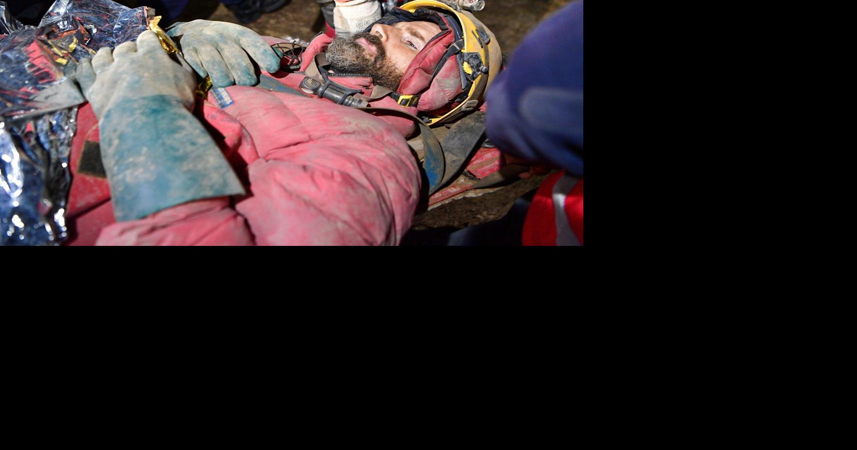 Rescued explorer thought he would die in Turkish cave