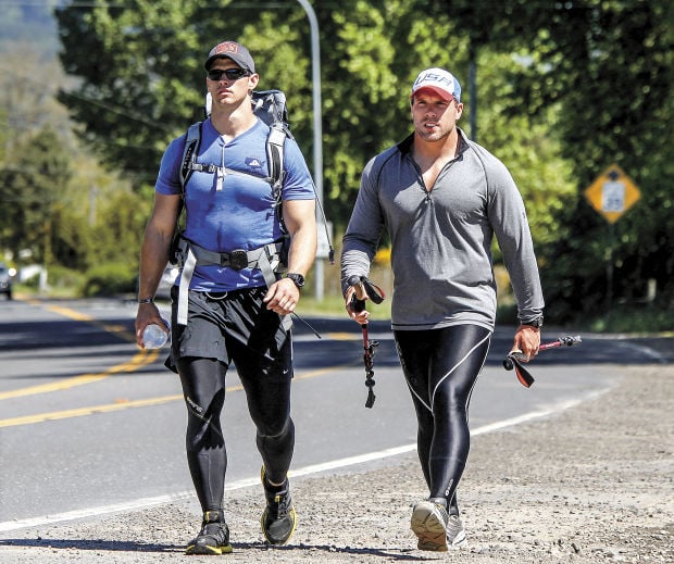 Veterans on 7,100-kilometer journey to honor fallen soldiers visit Longview