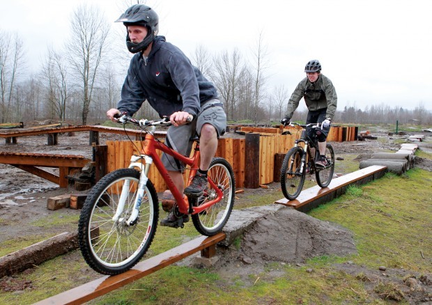 Construction of Castle Rock bike park right on track | Local | tdn.com
