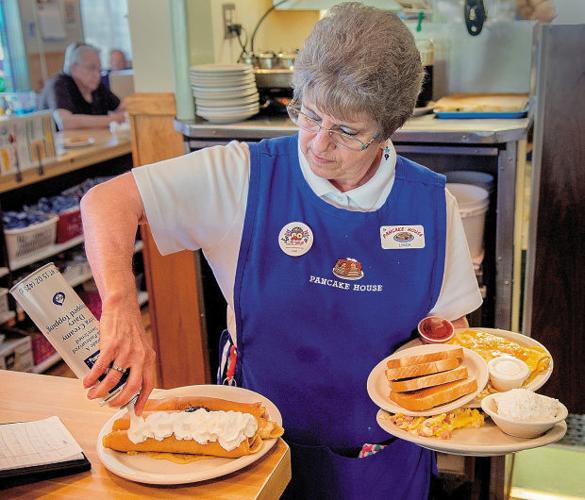 Pancake House waitress has been serving food and fun for 40 years