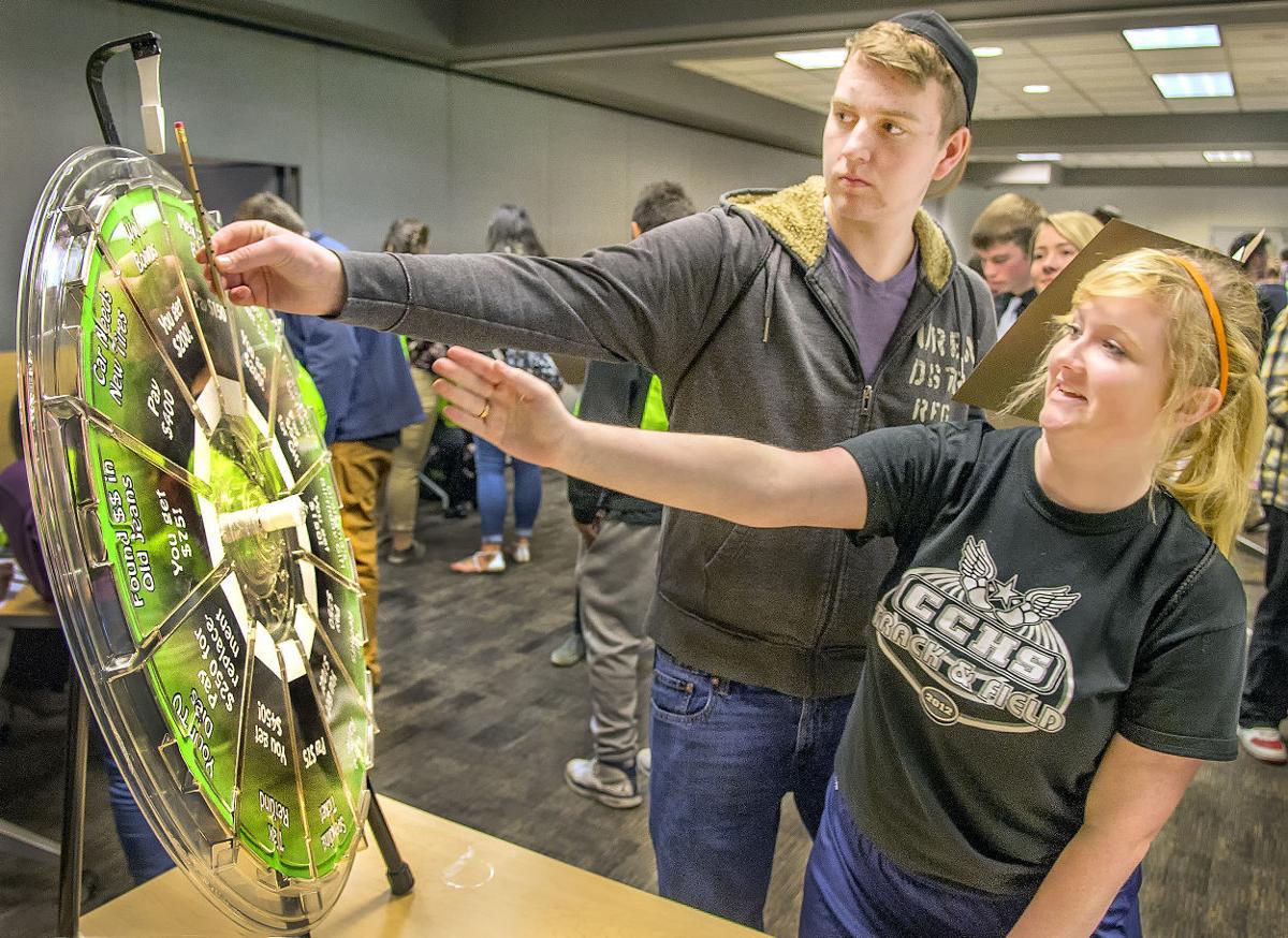 Students get reality check at financial fair