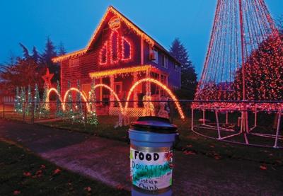 Castle Rock family rekindles elaborate light show for charity