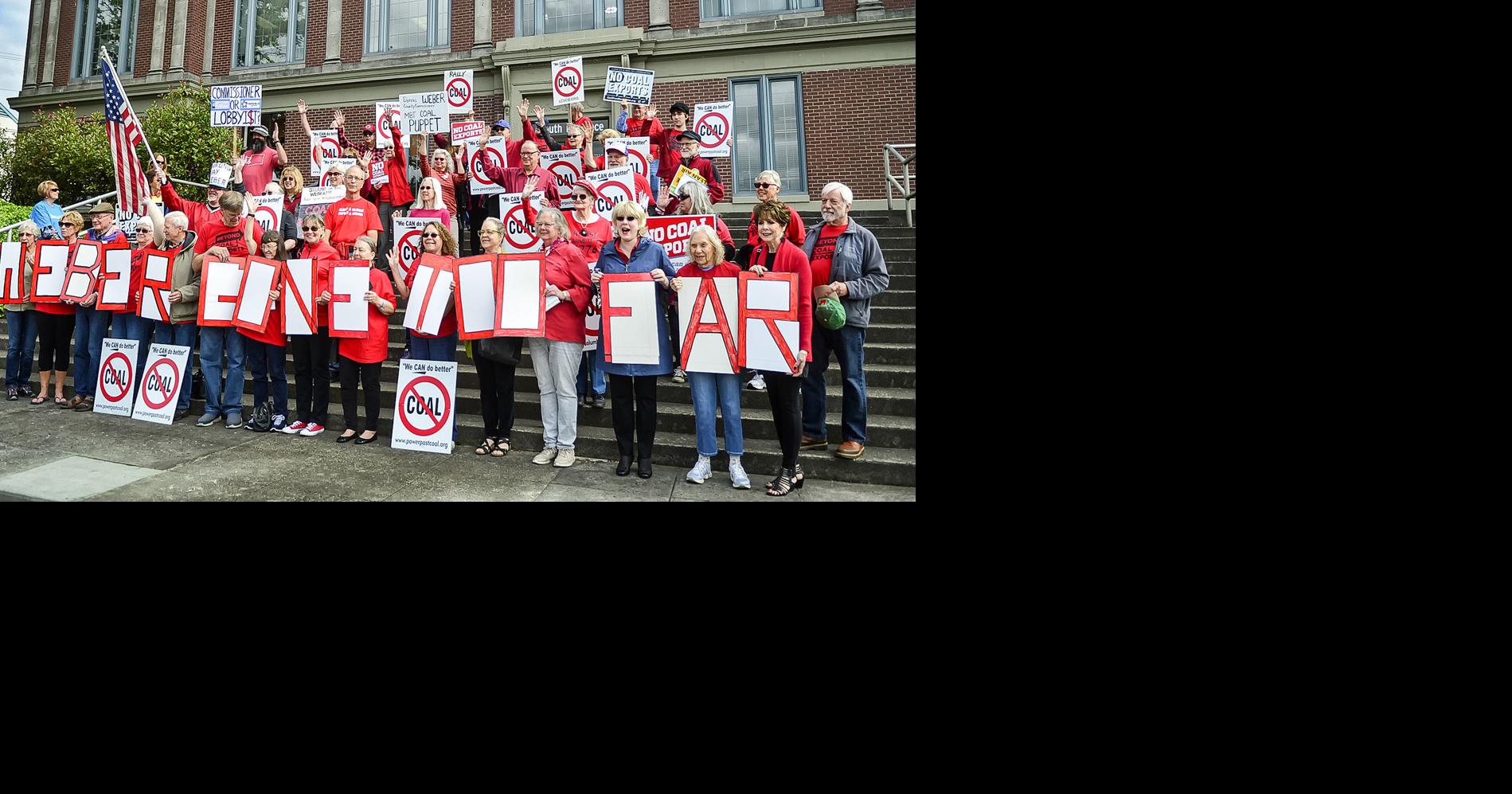 Anti-coal protesters accuse commissioner of going 'too far' on D.C. trip