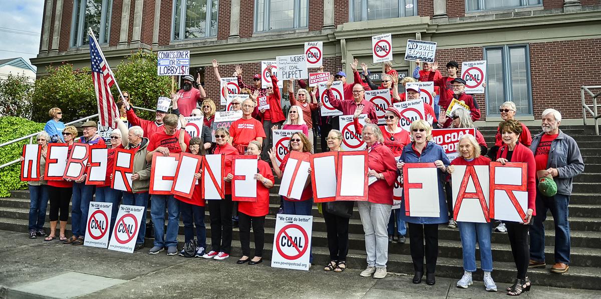 Anti-coal protesters accuse commissioner of going 'too far' on D.C. trip