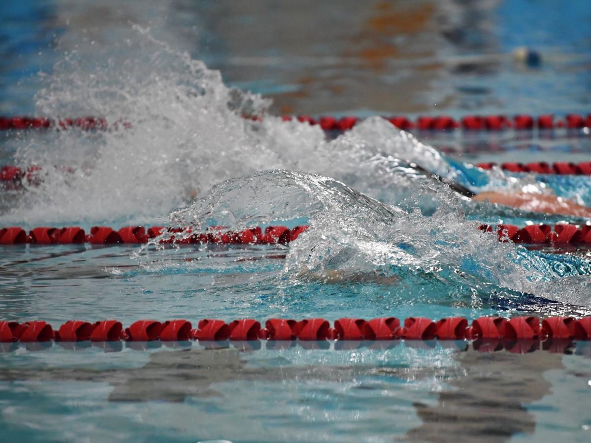 Girls Swimming: Mark Morris freshman Paige Wirtz posts District times