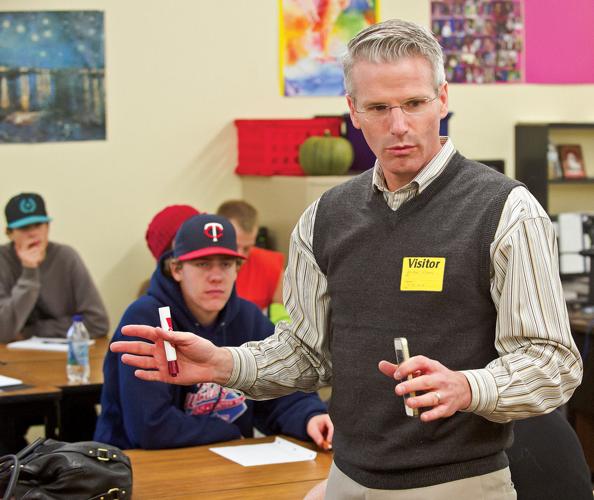 Judge Evans brings courtroom experience to the classroom