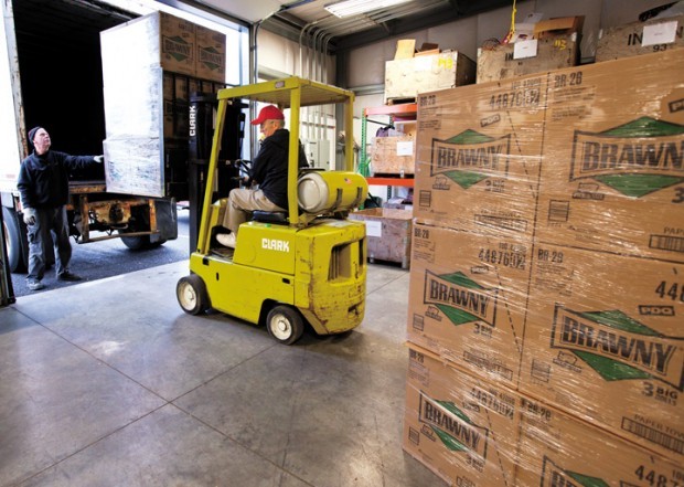 United Way cleans up with paper towel, cash donations