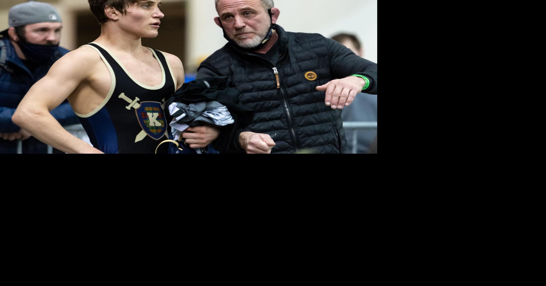 High School Wrestling: Kelso wrestling coach Bob Freund stares down the end