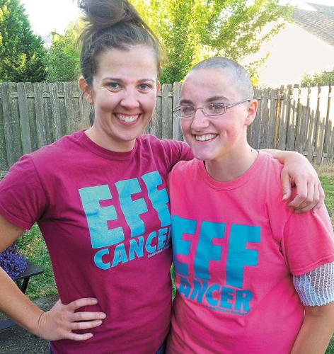 Message of defiance propels Kalama grad through cancer treatment