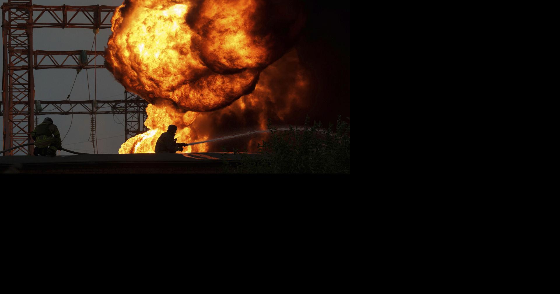 Russian missiles blast Ukrainian military academy, hospital