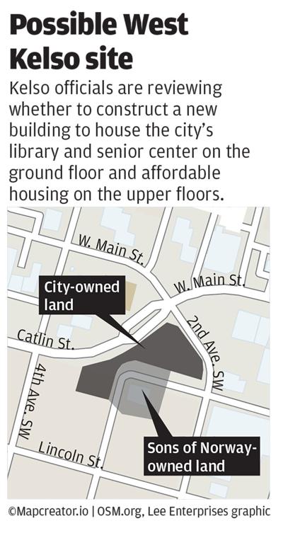 Kelso reviews plan to house library, senior center and affordable ...